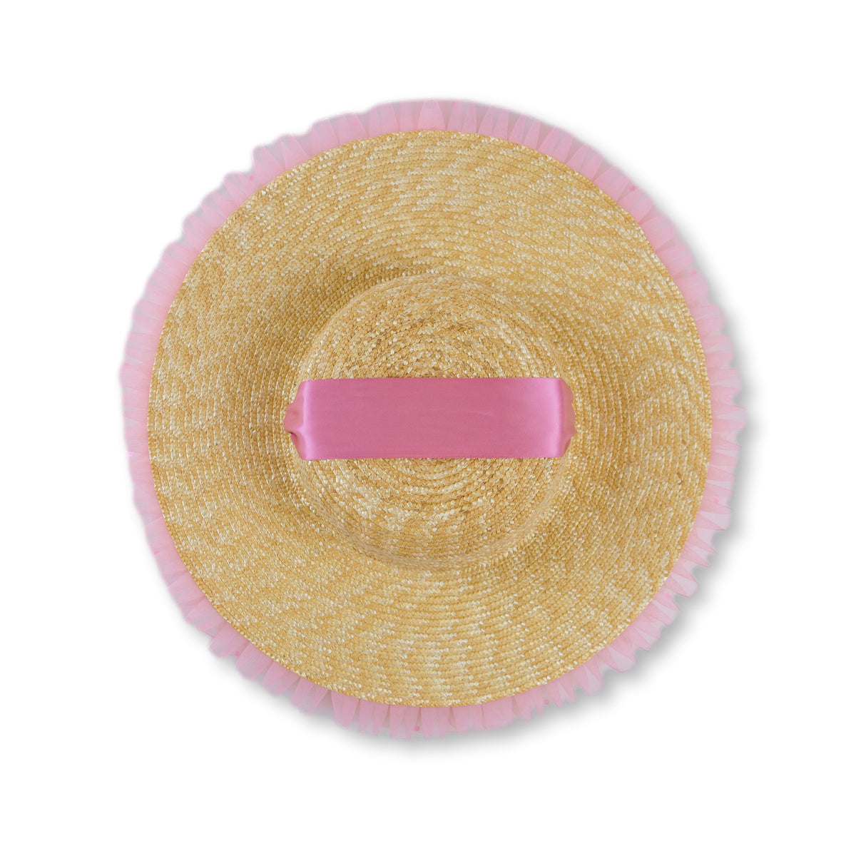 Rococo Ruffle Straw Hat (Small) – Elleni the Label